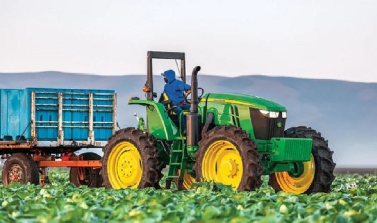 John Deere презентував новий трактор без кабіни та з високим кліренсом ...