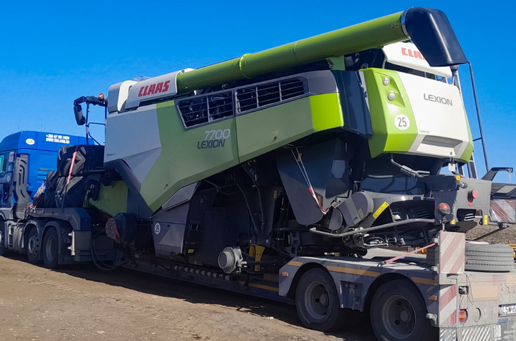 Одеське агропідприємство придбало комбайн CLAAS Lexion 7700 - AgroTimes