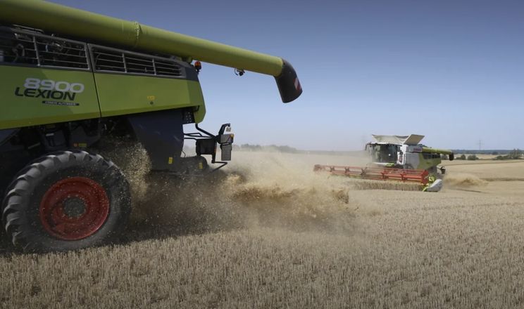 Флагманський комбайн Claas Lexion 8900 отримав премію за інновації ...